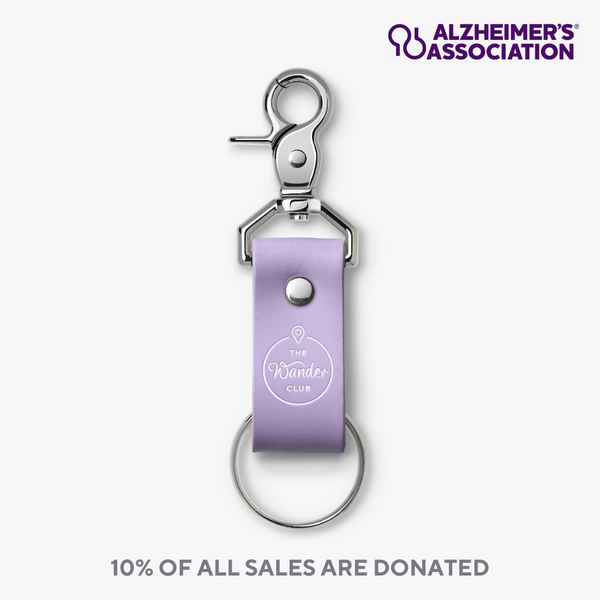 Alzheimer's Travel Keychain | The Wander Club