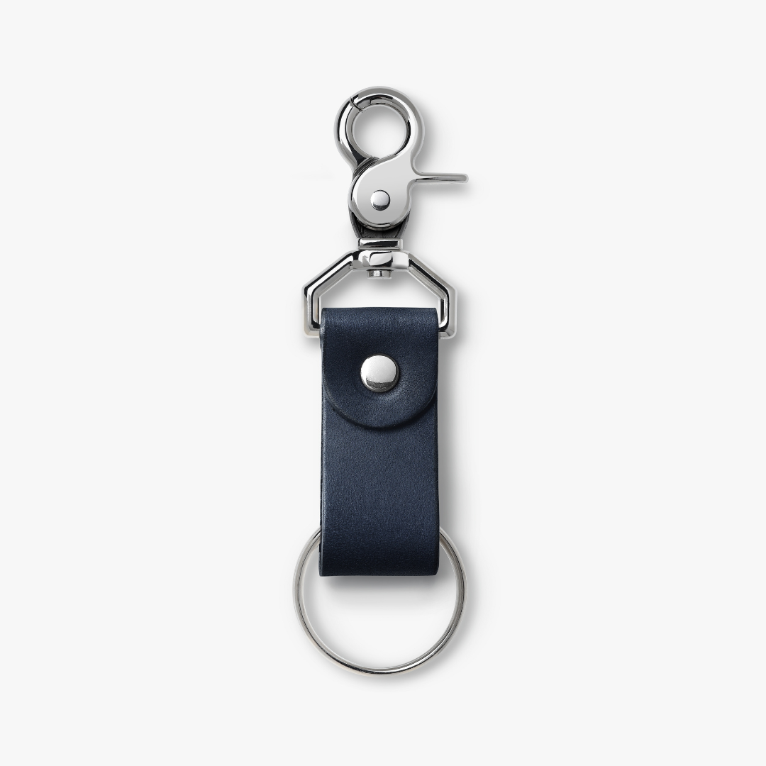 Navy Travel Keychain | The Wander Club