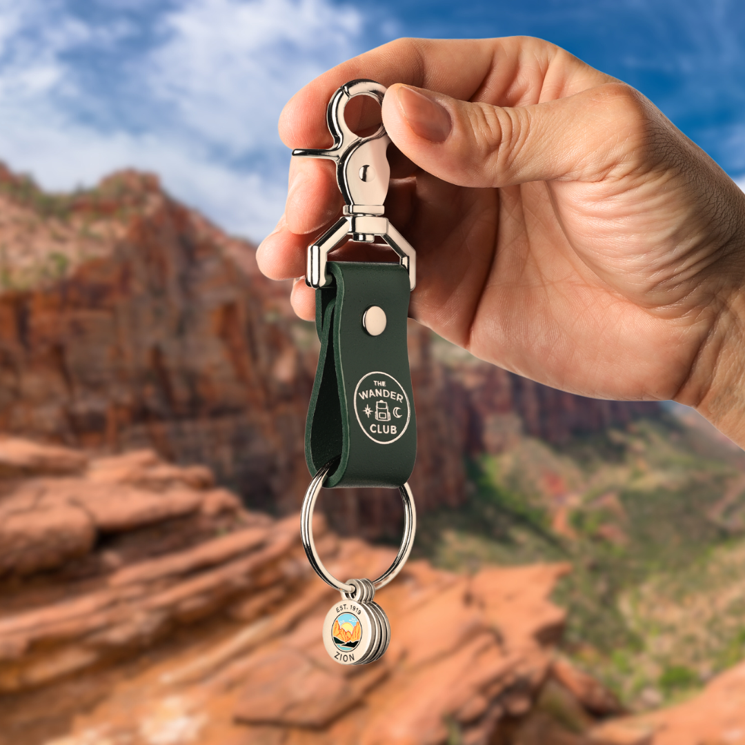 Forest Travel Keychain | The Wander Club