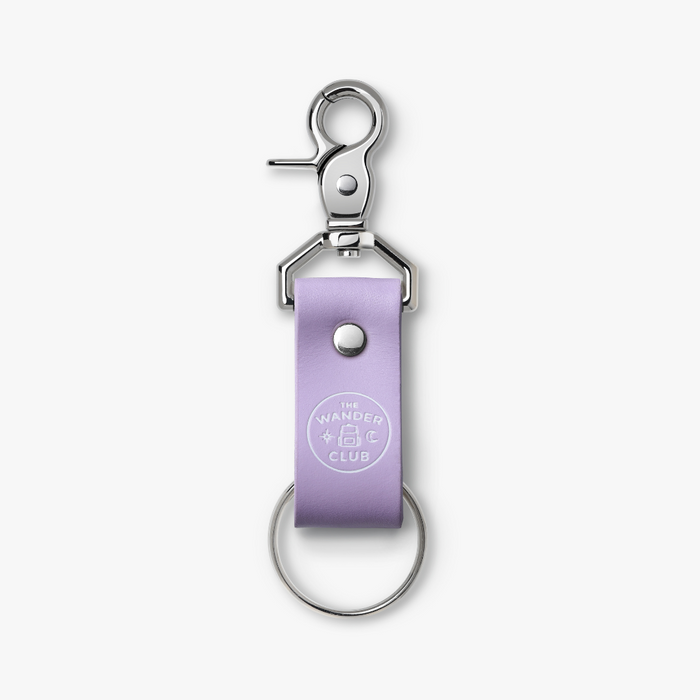 Black Travel Keychain | The Wander Club