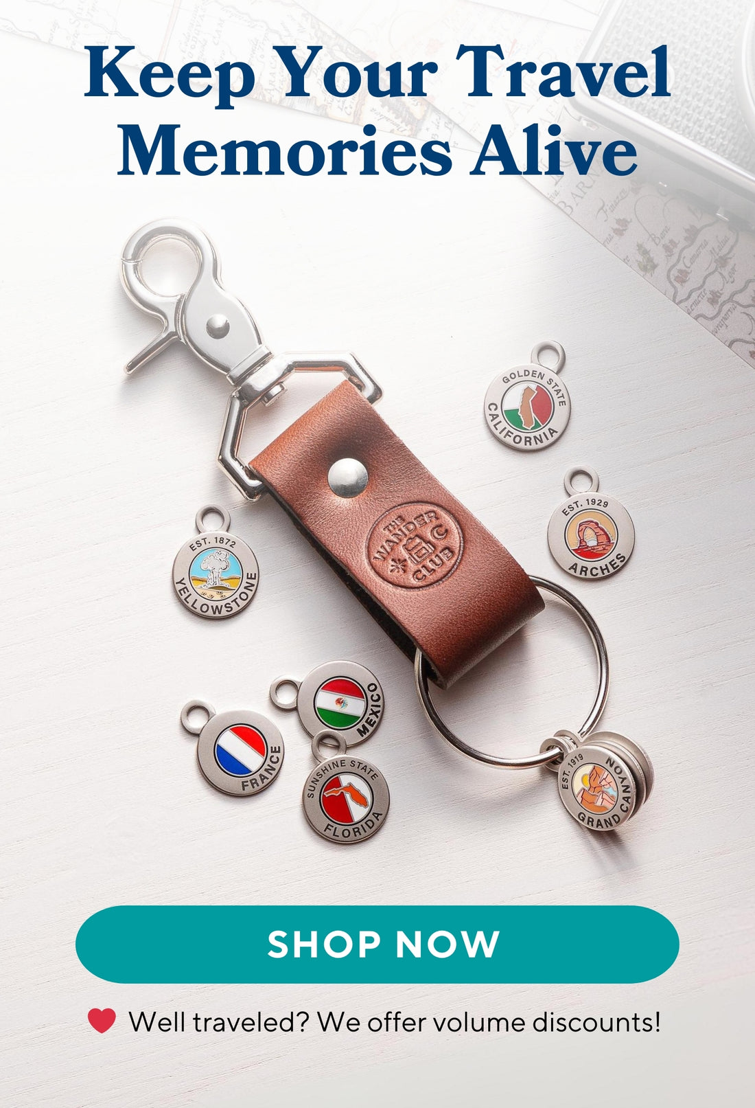 The Wander Club: Collect Your Travels, Change the World