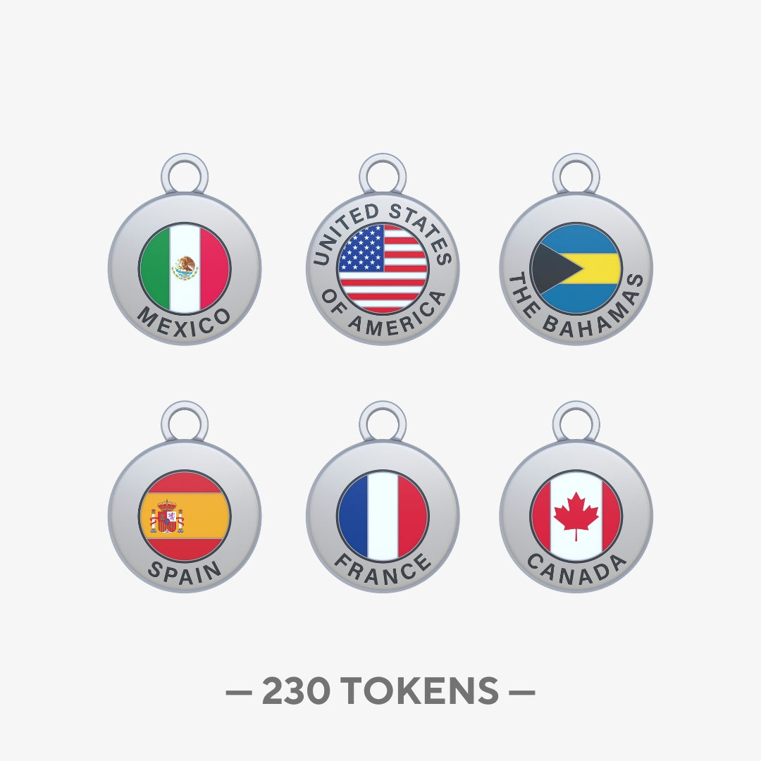 Country Tokens Collection | The Wander Club
