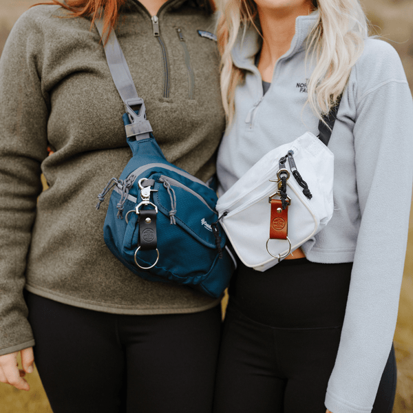 Black Travel Keychain | The Wander Club